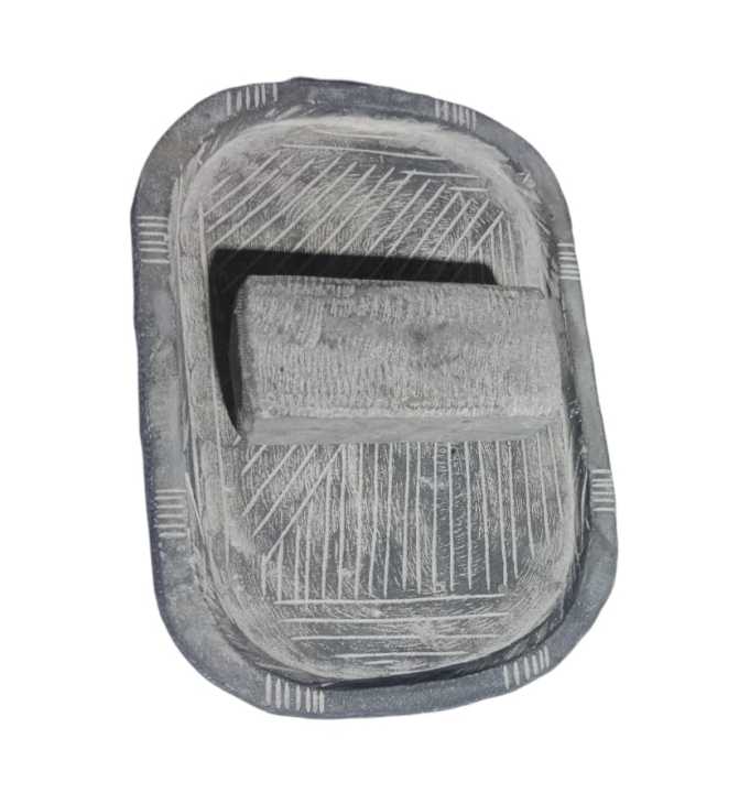 Rajasthani Original Stone Medium Sized Rectangular Silauto Lohoro Hand ...