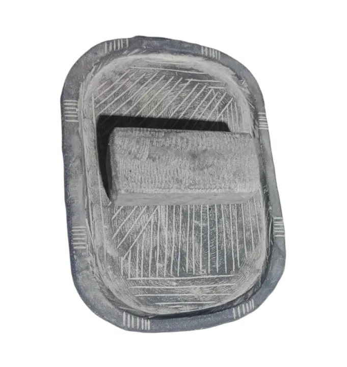 Rajasthani Original Stone Medium Sized Rectangular Silauto Lohoro Hand ...