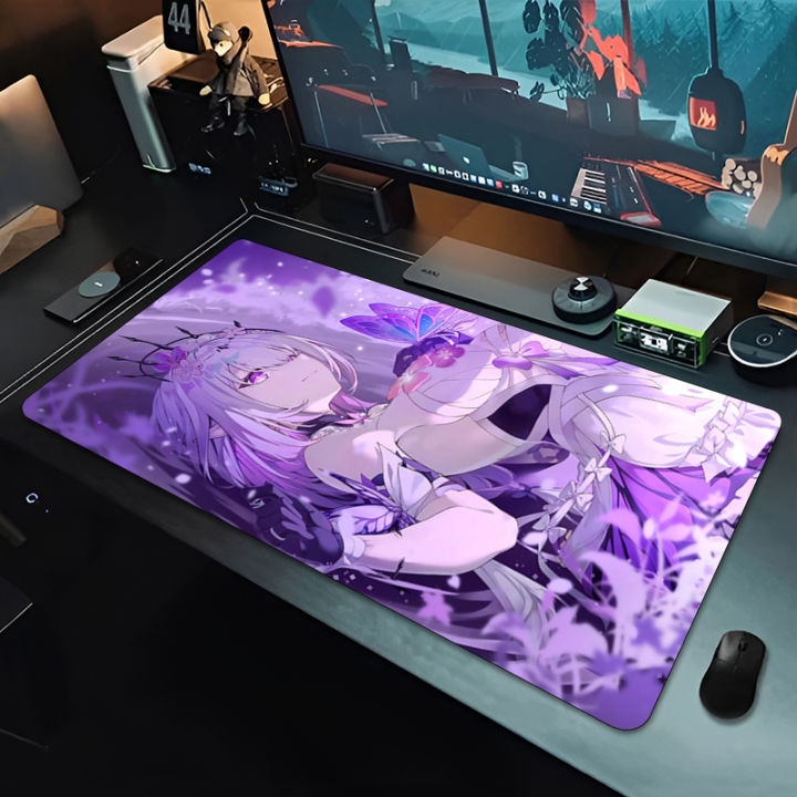 Mouse pad Large Honkai: Star Rail Castorice rubber keyboard mouse ...