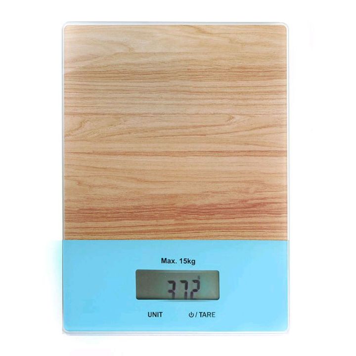 TEMPERED GLASS DIGITAL KITCHEN SCALE WITH LCD DISPLAY | Daraz.pk