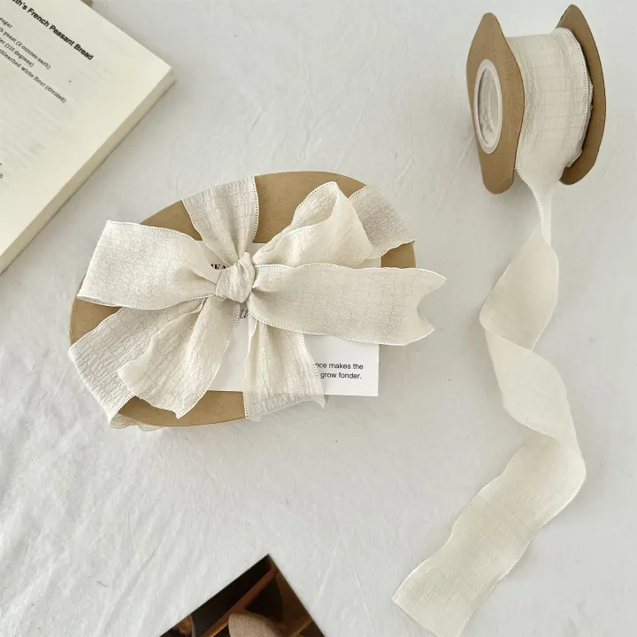 1pc lace pleated ribbon cake frilly frilled fishtail ribbon ribbon ...