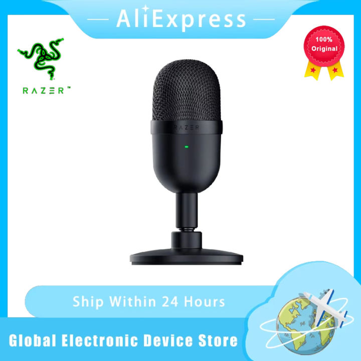 Razer Seiren Mini USB Condenser Microphone Ultra-compact Streaming ...