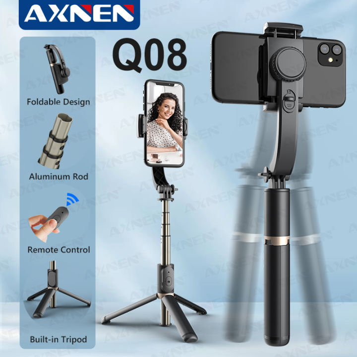 AXNEN Gimbal Stabilizer Q08 Mobile Shooting Stabilizer Selfie Tripod ...