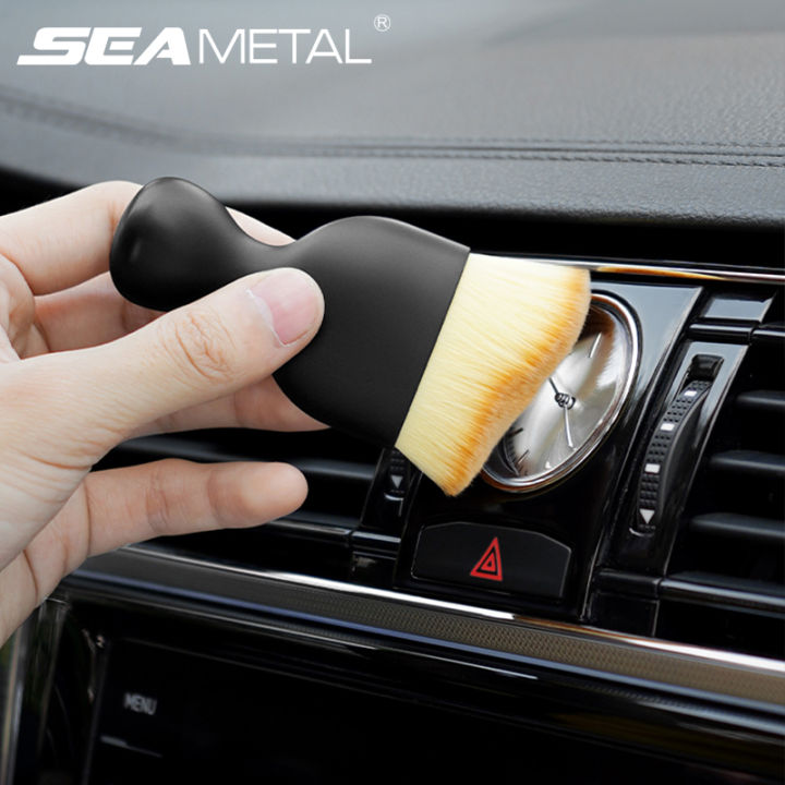 SEAMETAL Soft Cleaning Brush for Car Air Outlet Dust Sweeping Tools ...