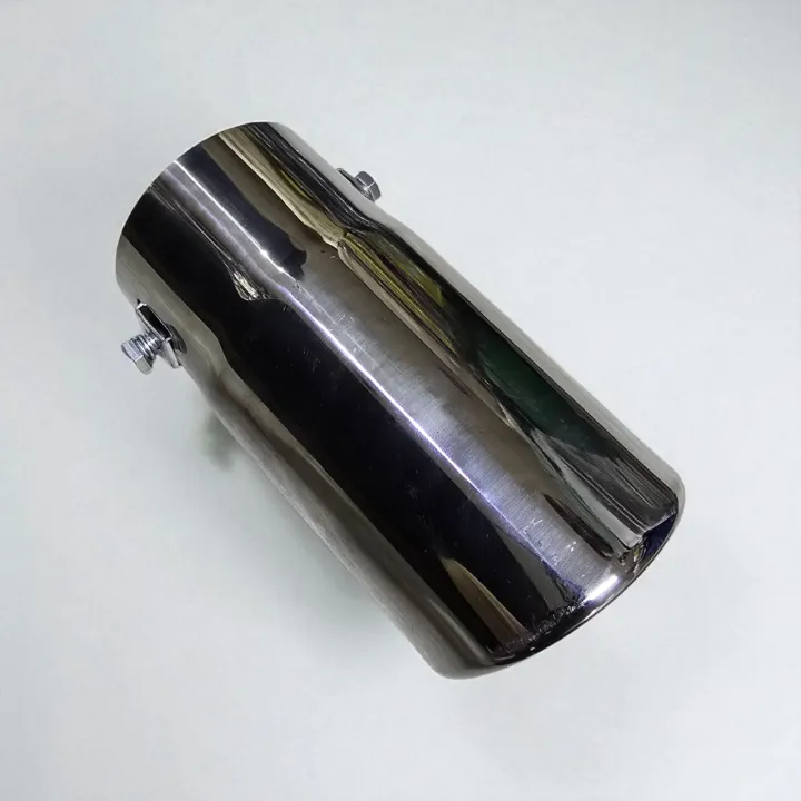 Vehicle Stainless Steel Silencer End Muffler Tip For Van Car | Daraz.lk