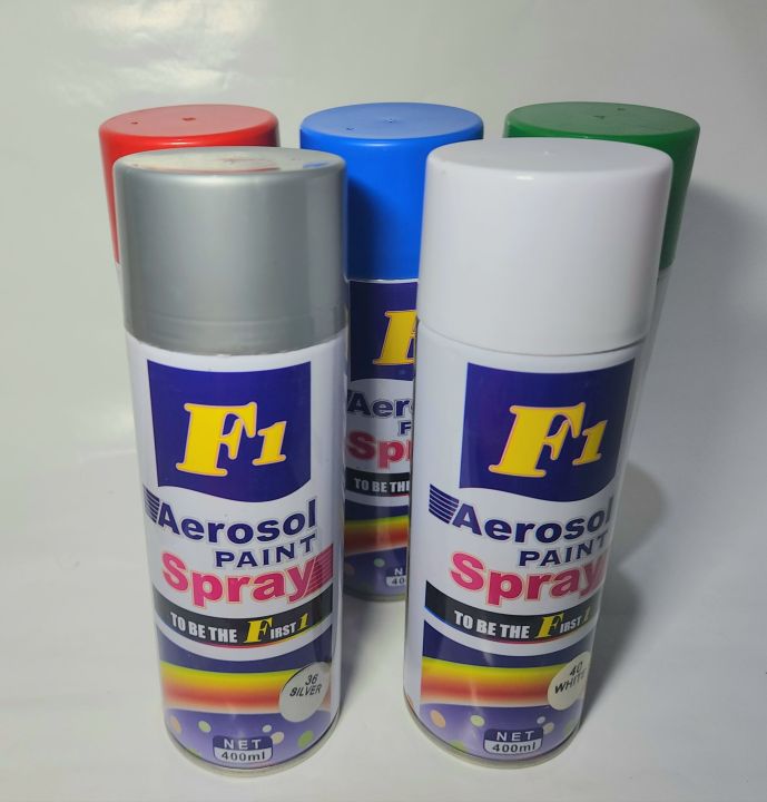 F1 AEROSOL SPRAY PAINT 400ml | Daraz.lk