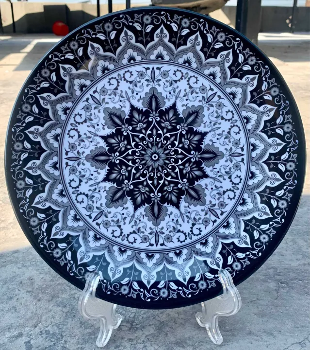 Pack Of 6 Pcs Plate Set Melamine Double Glazed Plates Set Premium ...