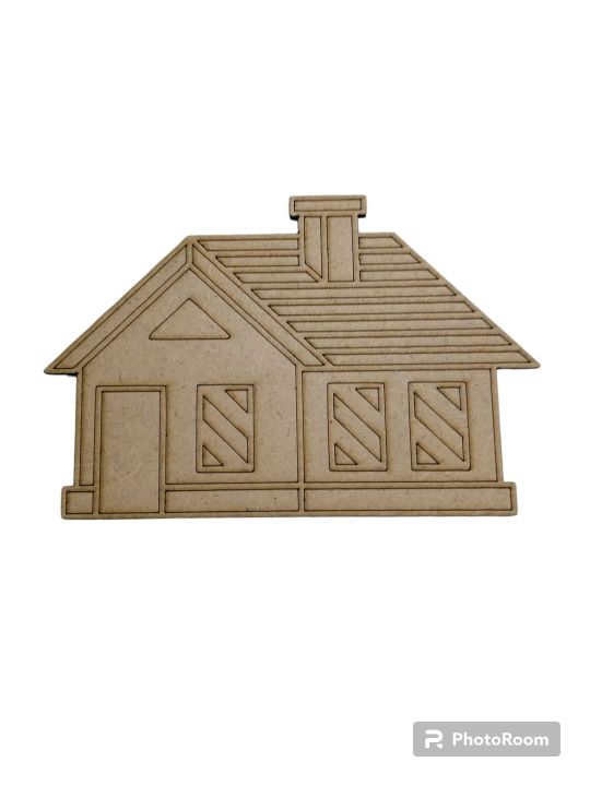 Paint Hut for Kids Unfinished MDF Laser Cut | Daraz.pk