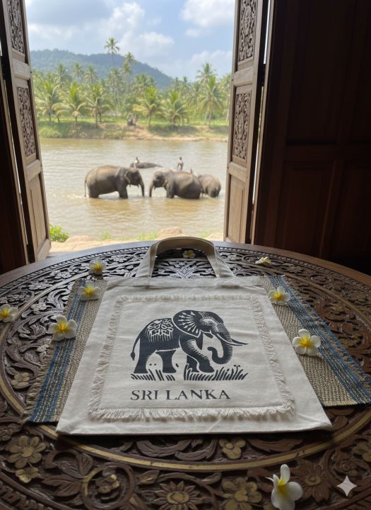 Island Heritage Collection - Premium Sri Lanka Tote Bag -Ceylon Soul ...