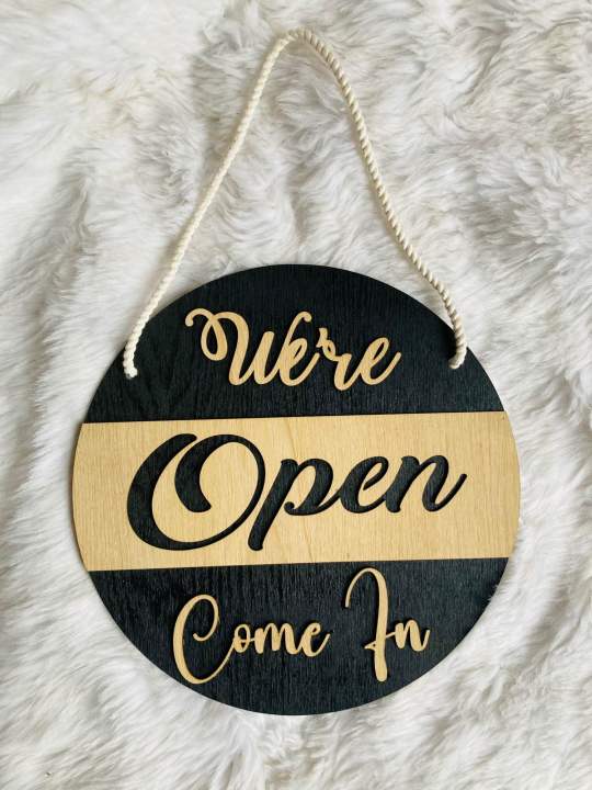 Shop Open Closed Sign board | Daraz.lk