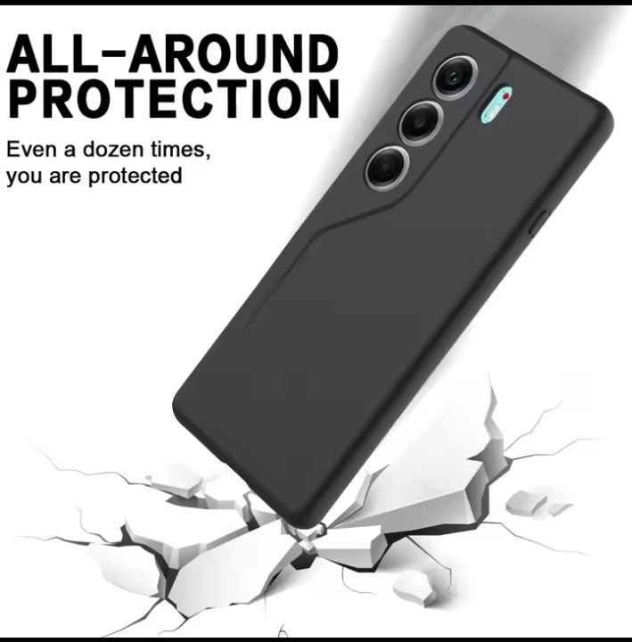 Tecno Camon 40 Pro Case Rock Slim Soft Silicon Matte Phone Cover ...