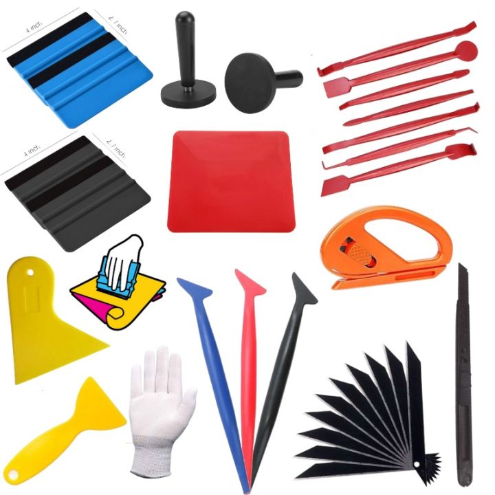 Car Vinyl Wrap Tools Set, Vehicle Wrap Tools Kit | Daraz.pk
