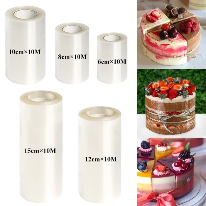 Cake Collars Transparent Mousse Cake Surround Film Acetate Cake Collar ...