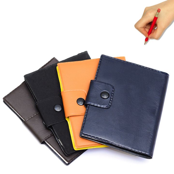 Imported Paper Stylish Premium Quality Button Notebook/Diary Size(5.5 × ...