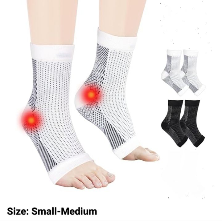 2 Pairs Neuro Socks for Men & Women – Orthopaedic Ankle Brace ...