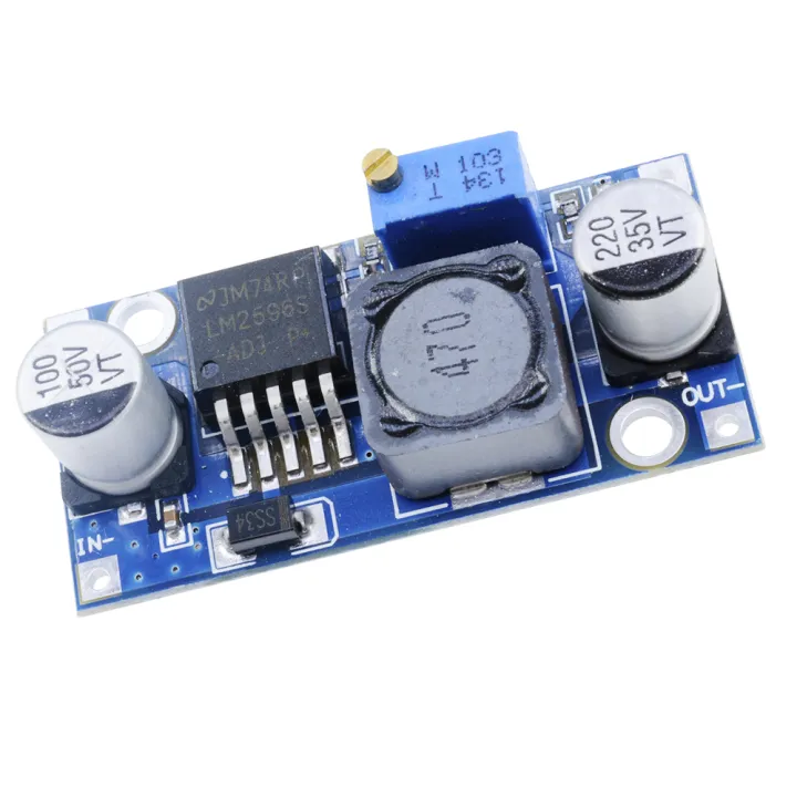 1/5/10pcs LM2596 DC-DC Adjustable Buck Converter 3.2V~35V to 1.25-35V ...