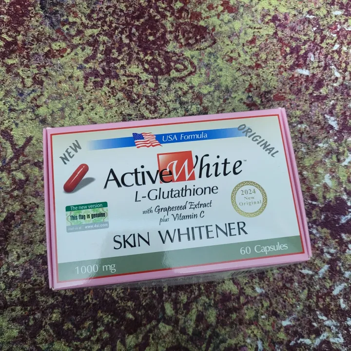 Active White L-Glutathione Skin Whitener (1,000 mg) – 60 pcs | Daraz.com.bd