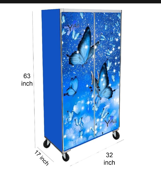 5 ft Baby Almari Wardrobe for kids multiple designs for boys girls ...