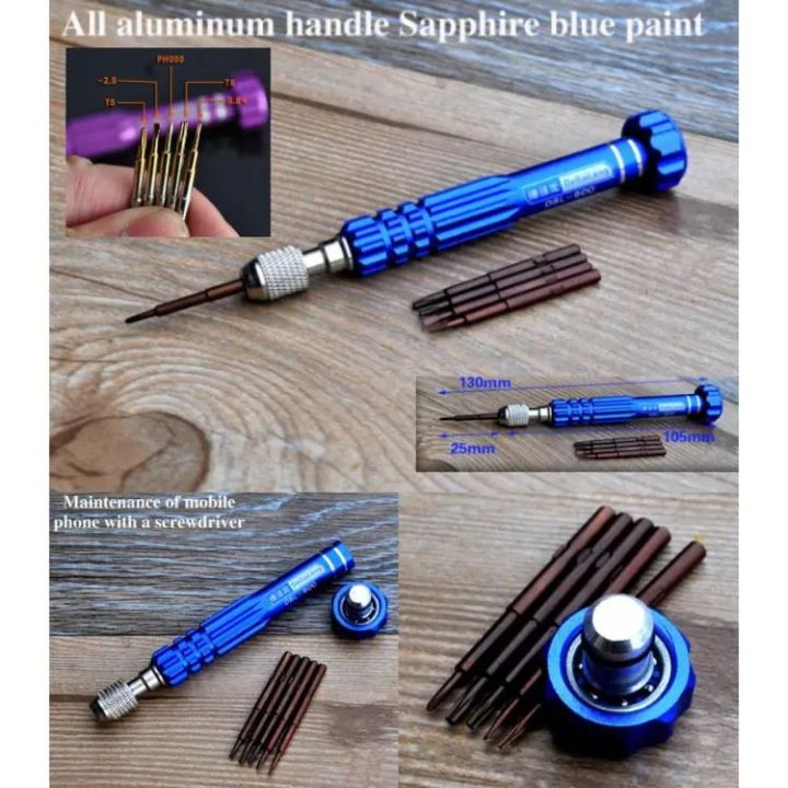 5-in-1 Screw Driver Tool Set Stainless Steel | Daraz.pk