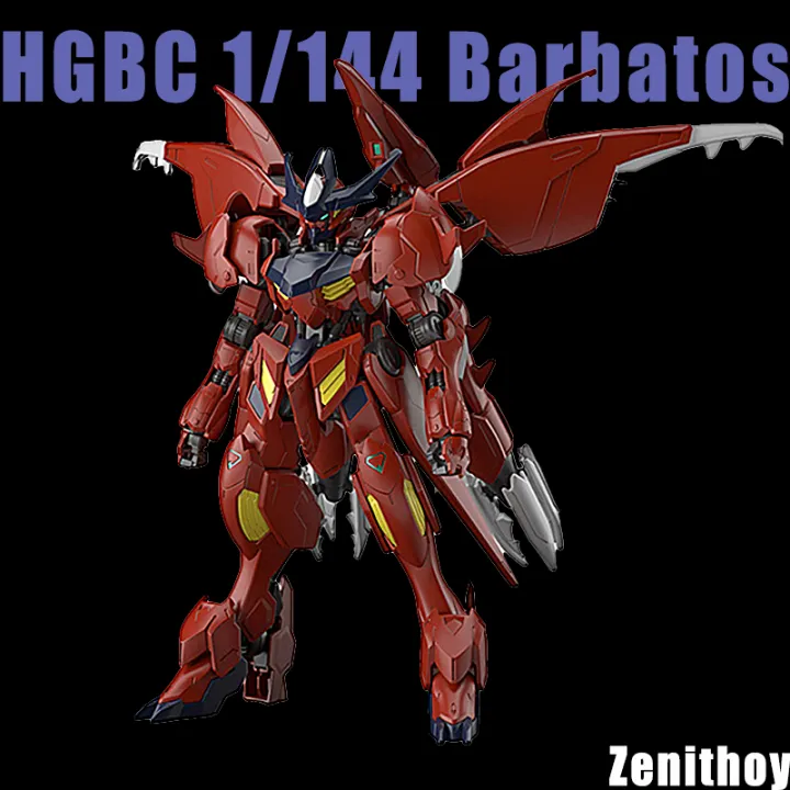HGBC 1/144 Amazing Barbatos Lupus Series Posable Snap fit Model Kit ...