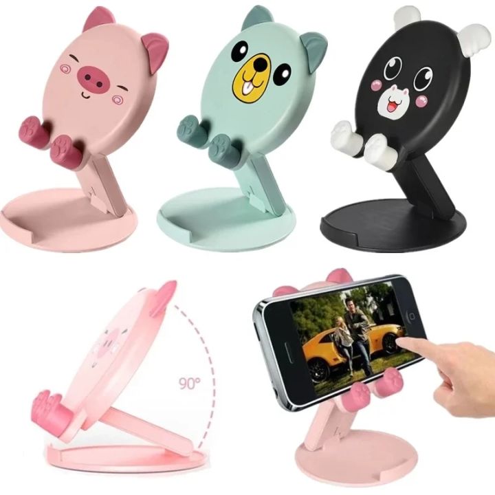 Cute Universal Desktop Mobile Phone Holder Stand for IPhone IPad ...