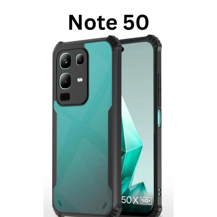 Infinix Note 50/Note 50 Pro Ipaky Shockproof Hybrid Armor Back Case ...