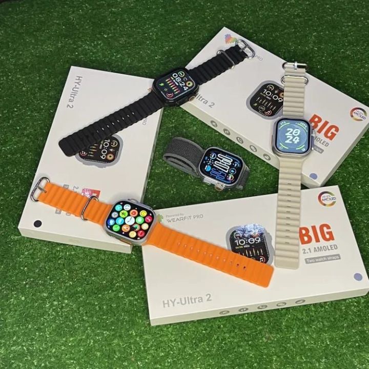 HY Ultra 2nd Generation* Ultra Smart Watch AMOLED Always On Display ...