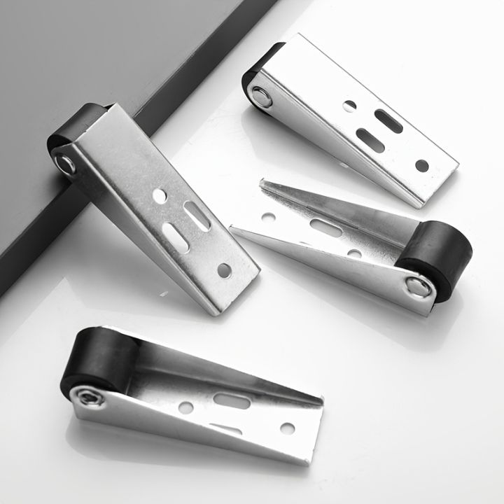 4-Piece Universal Bottom Rollers for Sliding Doors - Anti-Drop Hanging ...