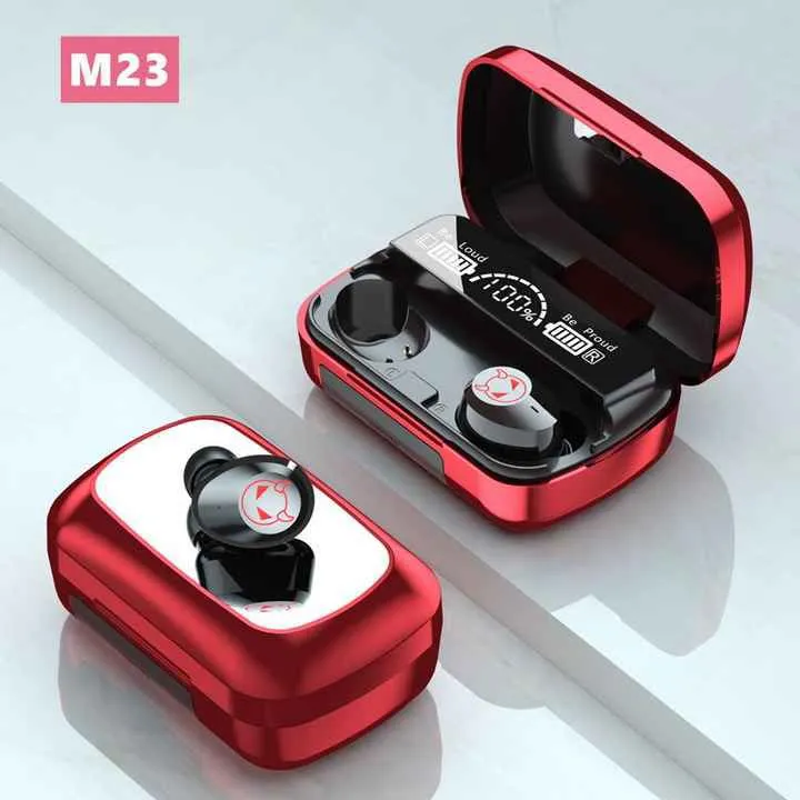 M23 Newest Headphone with power bank Gaming Earbuds BT 5.1 Headphone In ...