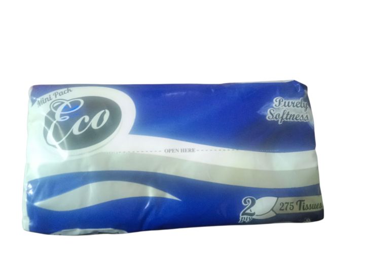 Eco Imported tissue, 2ply/275 tissues in packet (Pack of 3) | Daraz.pk
