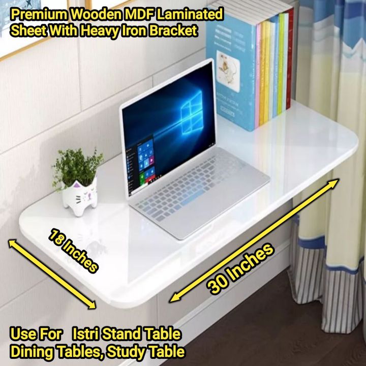 Wall mounted foldable table, wall folding table, istri stand foldable ...
