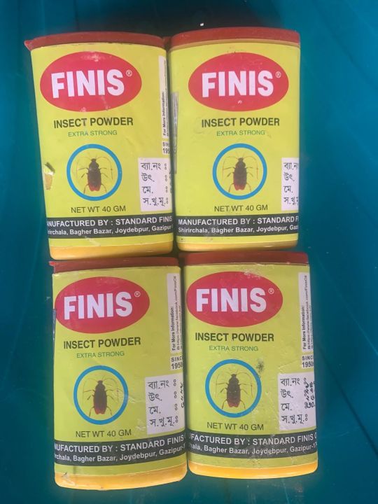 Finish Insect Powder-40gm (4pcs) | Daraz.com.bd