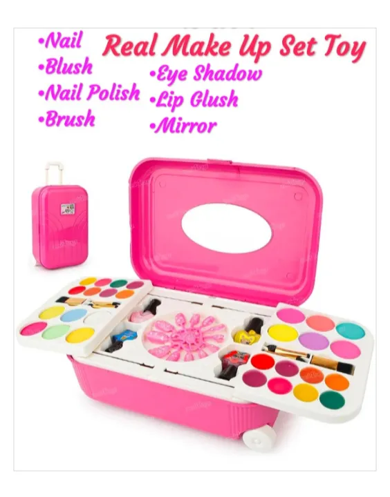 Real Beauty Makeup Set Toys"2 in 1 Type for Kids | Daraz.com.np