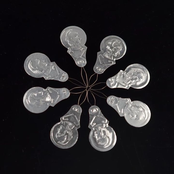 50Pcs Bow Wire Needle Threader Stitch Insertion Machine Hand Sewing ...