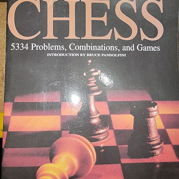 Chess: 5334 Problems, Combinations and Games By Laszlo Polgar (Chess ...