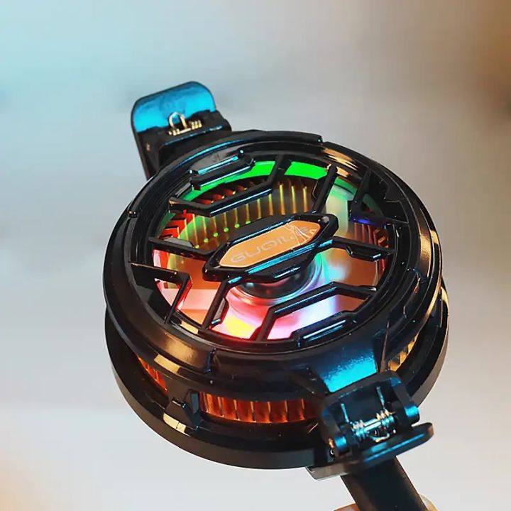 FS03 Semiconductor Mobile Phone Cooler Radiator 15W Strong Cooling Magnetic and Rotatable Clip ...