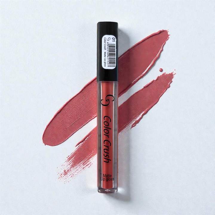 Color Crush Matte Lipgloss – Waterproof Matte Lip Gloss, Smooth Finish ...