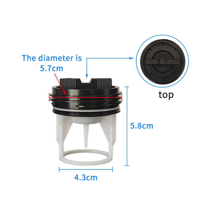 For Washing Machine Parts Roller Washing Machine Drainage Pump Cover ...