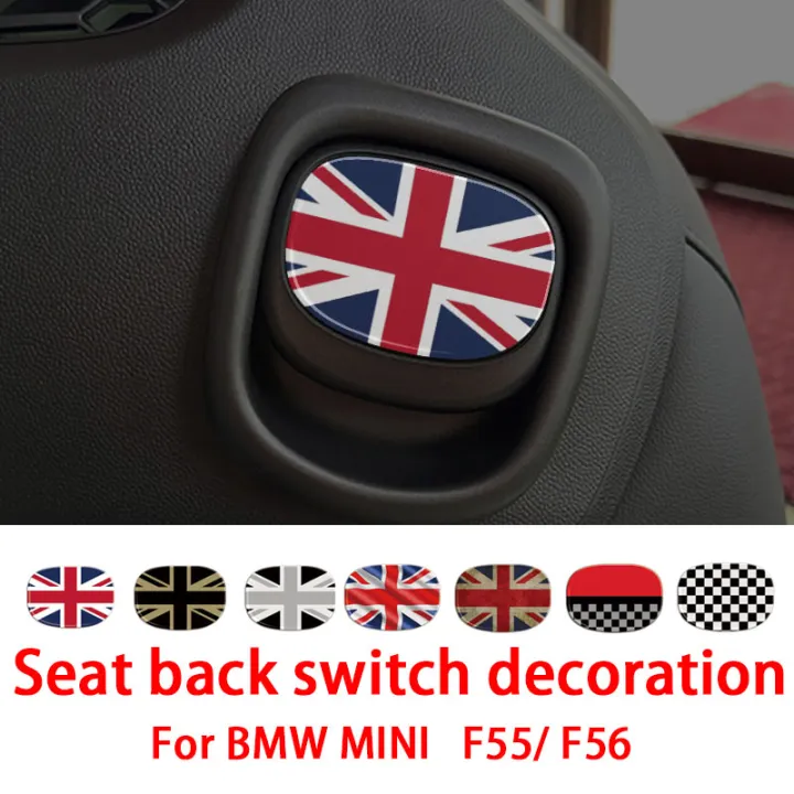 3D Epoxy Seat Back Handle Cover Decoration Sticker Car Stickers For BMW ...