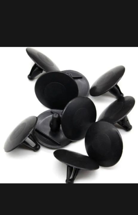 Bonnet and Trunk Insulator Clips Plastic Material black Colour | Daraz.pk