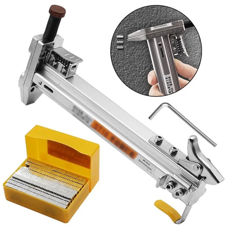 Manual Steel Nailer ST18 Semi Automatic Cement Nail Wire Slot Nailing ...
