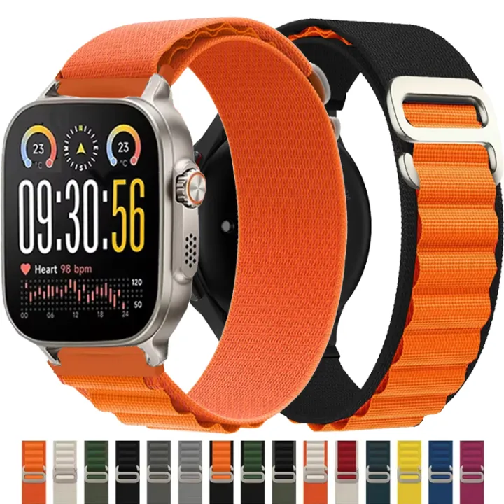 Band For Realme Watch 5 Smart Watch Strap Nylon Loop Adjustable Soft ...