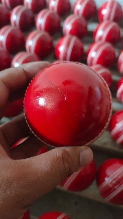 Cricket Hard Ball 4 piece ball | Daraz.pk