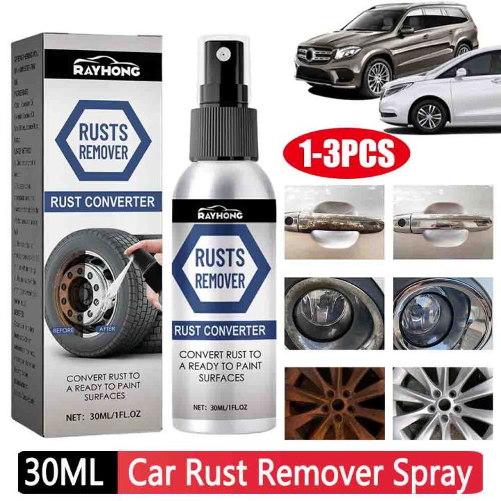 30/60/90ML Car Detailing Rust Removal Spray Metal Surface Chrome ...