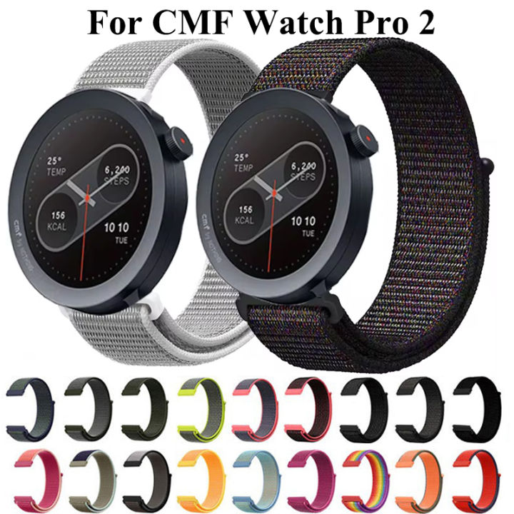 22mm Nylon Loop Strap For CMF Watch Pro 2 Sport Bracelet For CMF by ...