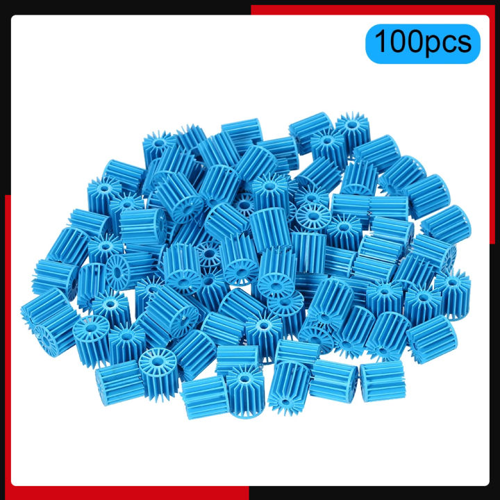 100 Pcs Bio-Ball Filter Media for Aquarium Fish Pond for Freshwater and ...
