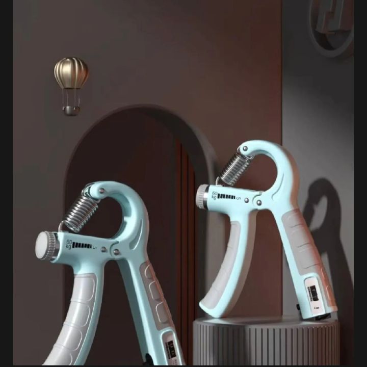 Hand Gripper Automatie Counter Training Arm Strength Heavy Steel R ...
