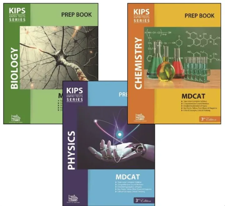 Kips Prep Books CHEMISTRY- PHYSICS- BIOLOGY (PREPARATION) SET OF 3 ...