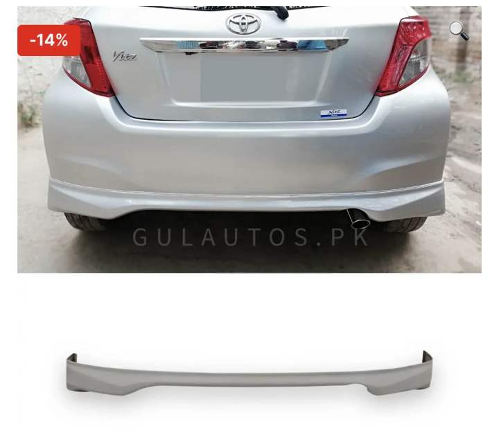 VITZ BACK BODY-KIT MODEL 2012/2018 EASY TO INSTALL ORIGINAL PRODUCT ...