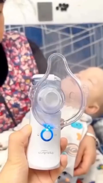 Portable Mesh Nebulizer For Kids And Adults | Silent Steam Inhaler ...